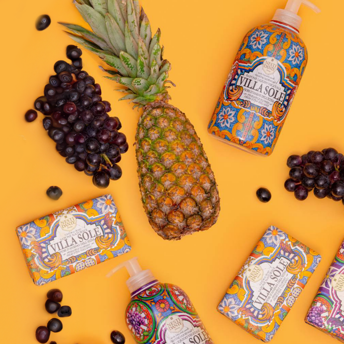 Villa Sole Mount Etna Liquid Soap | 500ml | Nesti Dante – Me & Mimi