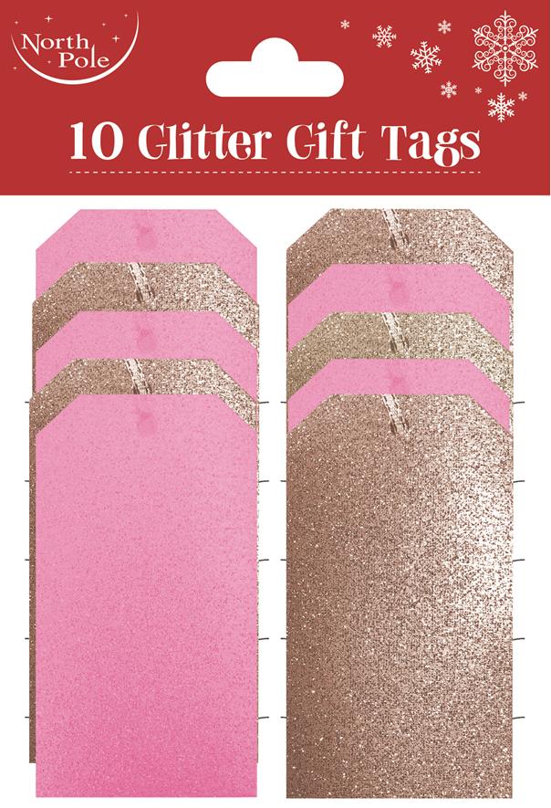 Glitter Gift Tags | 10pk | Eurowrap – Me & Mimi