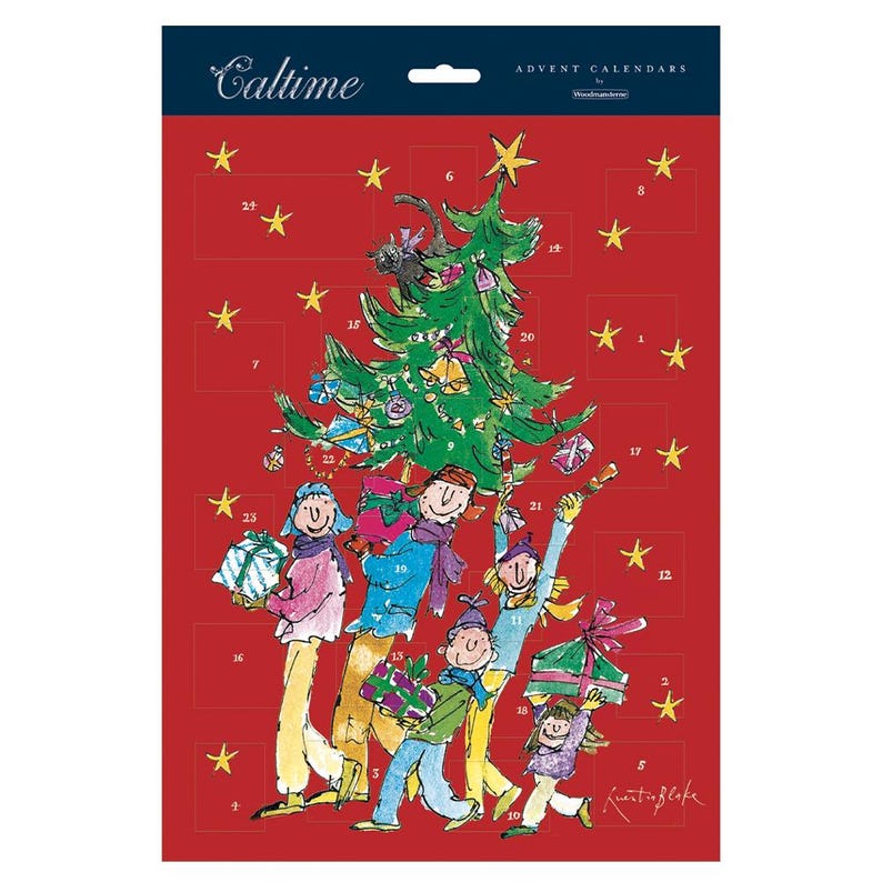 Quentin Blake Family Tree Caltime Advent Calendar | 24x32cm ...