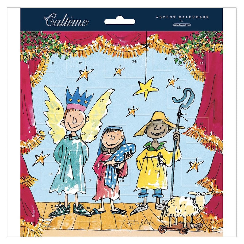 Quentin Blake Nativity Play Caltime Advent Calendar | 21x21cm ...